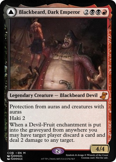 MTGNexus - Blackbeard, Dark Emperor // Gifts within the Darkness
