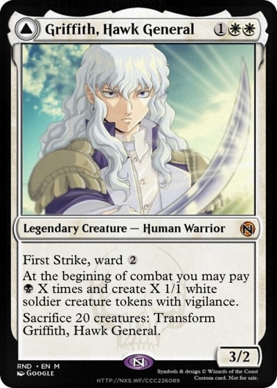 MTGNexus - Griffith, Hawk General // Femto, Wings of Darkness
