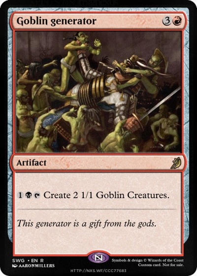 MTGNexus - Goblin generator