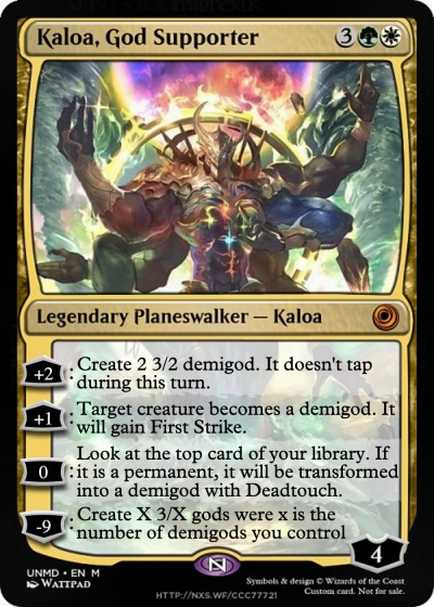 MTGNexus - Kaloa, God Supporter