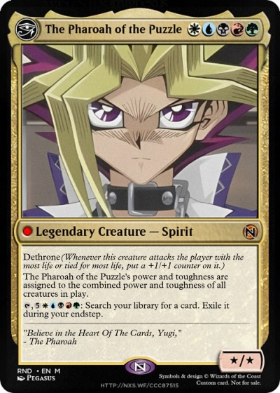MTGNexus - Yugi Moto // The Pharoah of the Puzzle
