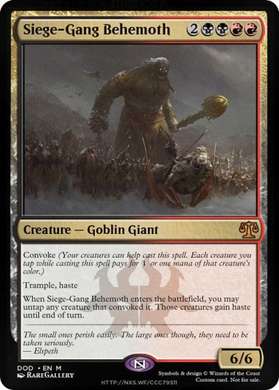 MTGNexus - Siege-Gang Behemoth