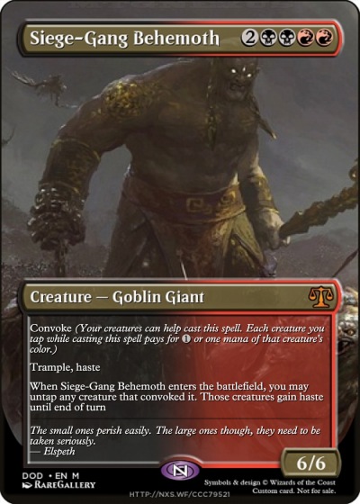 MTGNexus - Siege-Gang Behemoth