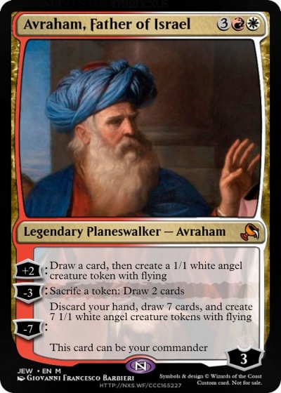 MTGNexus - MoEd Jewish Card Decks- Avraham