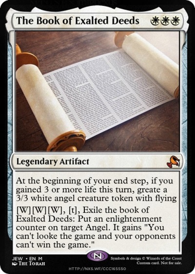 MTGNexus - MoEd Jewish Card Decks- Avraham