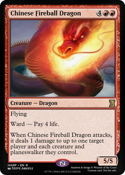MTGNexus - Chinese Fireball Dragon