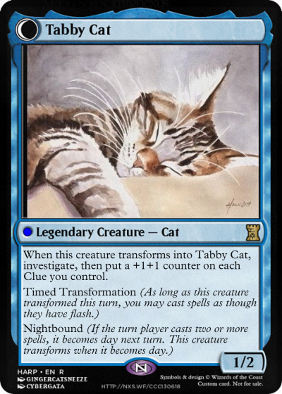 MTGNexus - McGonagall, Transfiguration Master // Tabby Cat