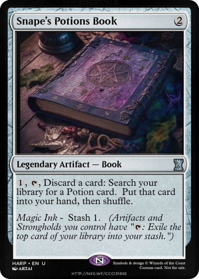 MTGNexus - Snape’s Potions Book