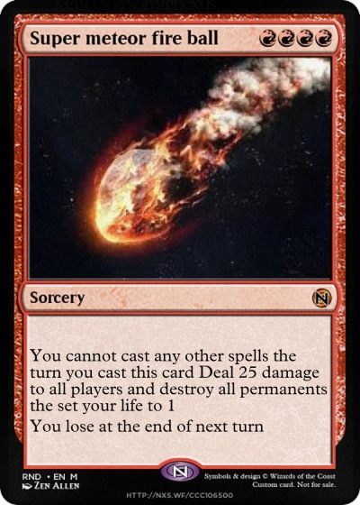 MTGNexus - Super meteor fire ball