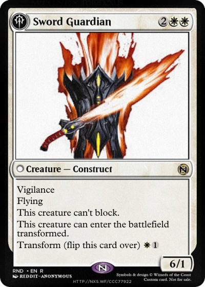 MTGNexus - Shield Guardian // Sword Guardian