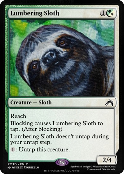 MTGNexus - Lumbering Sloth