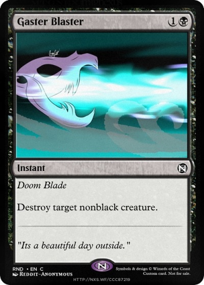 MTGNexus - Gaster Blaster