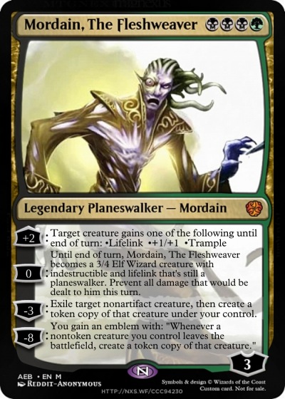 MTGNexus - My Custom Planeswalkers