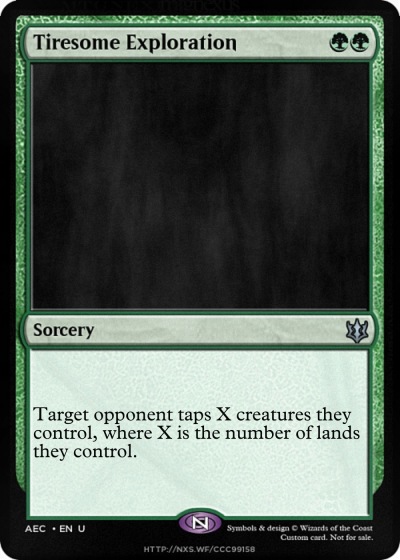 MTGNexus - Tiresome Exploration