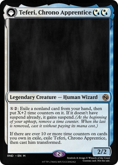 MTGNexus - Teferi, Chrono Apprentice // Teferi, Time Warden