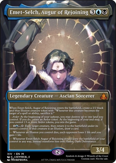 MTGNexus - Emet-Selch, Augur of Rejoining // Hades, Dark Deliverance