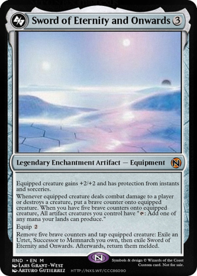 MTGNexus - Sword of Now and Eternity // Urtet, First Knight of New Mirrodin