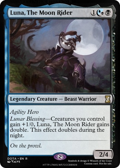 MTGNexus - Luna, The Moon Rider