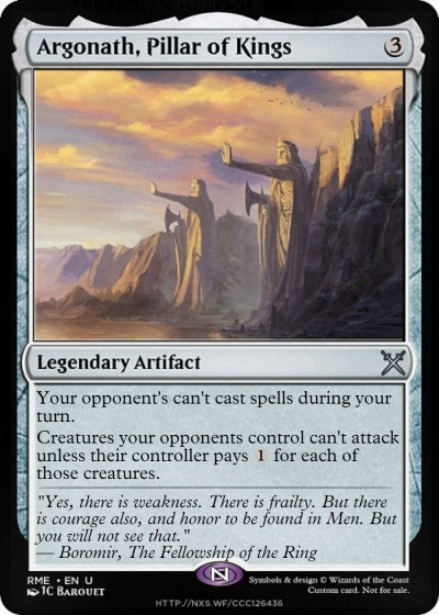 MTGNexus - Argonath, Pillar of Kings