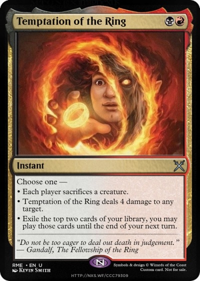 MTGNexus - Temptation of the Ring
