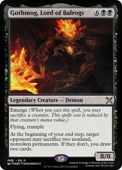 MTGNexus - Gothmog, Lord of Balrogs
