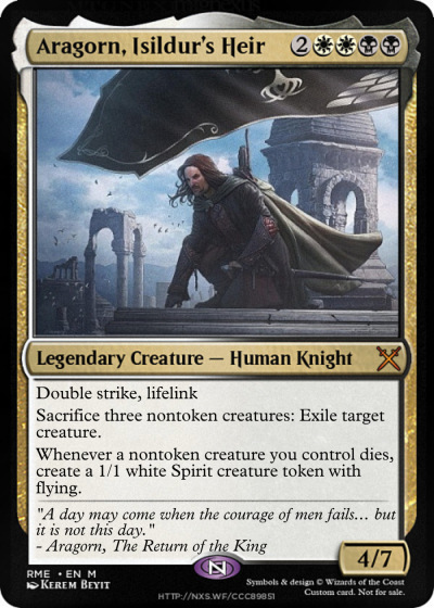 MTGNexus - Aragorn, Isildur's Heir