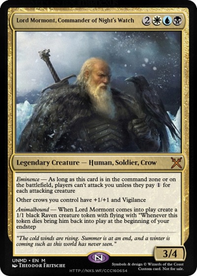 MTGNexus - Lord Mormont, Commander of Night's Watch