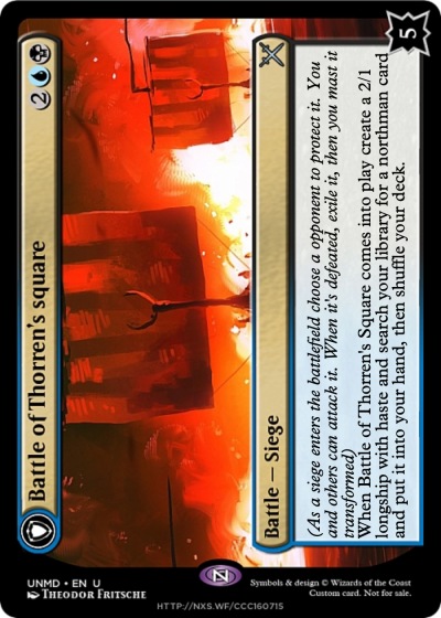 MTGNexus - Battle of Thorren's square // Thorren's Square