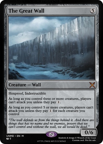 MTGNexus - The Great Wall