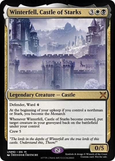 MTGNexus - Winterfell, Castle of Starks