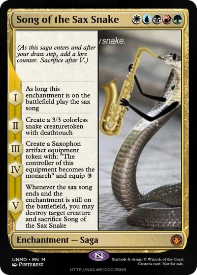 MTGNexus - Song of the Sax Snake