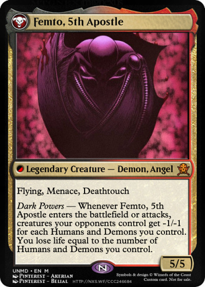 MTGNexus - Griffith, Defiled Prodigy // Femto, 5th Apostle