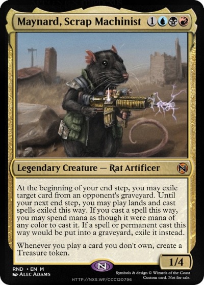 MTGNexus - Maynard, Scrap Machinist