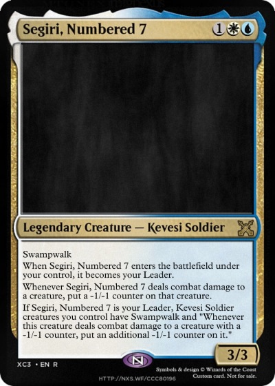 MTGNexus - Segiri, Numbered 7