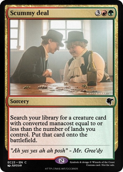 MTGNexus - Scummy deal