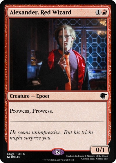 MTGNexus - Alexander, Red Wizard