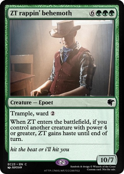 MTGNexus - ZT rappin' behemoth