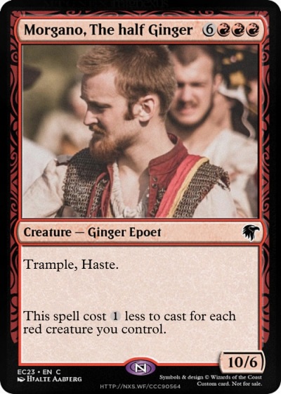 MTGNexus - Morgano, The half Ginger