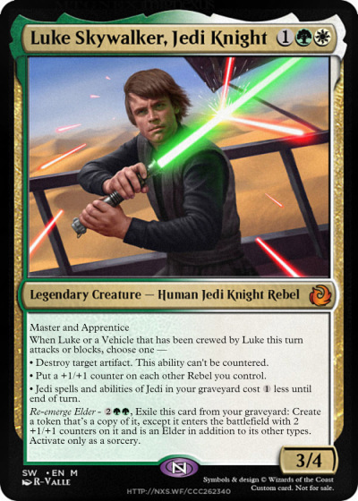 MTGNexus - Luke Skywalker, Jedi Knight