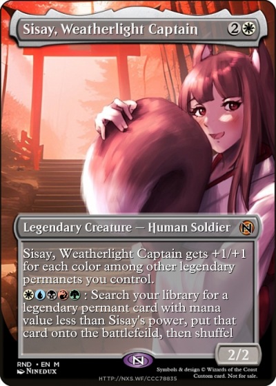 MTGNexus - Sisay, Weatherlight Captain