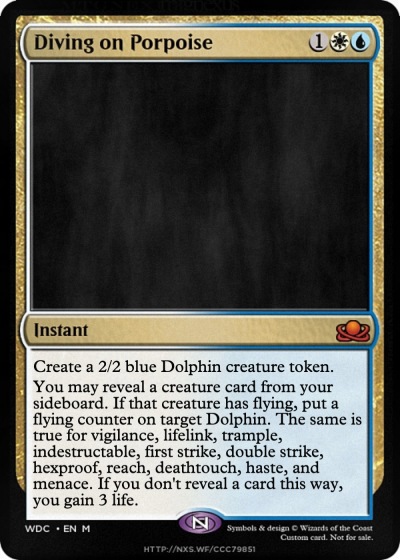 MTGNexus - Diving on Porpoise