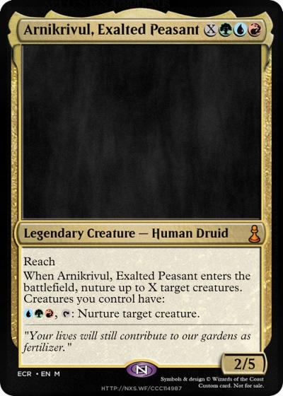 MTGNexus - Arnikrivul, Exalted Peasant