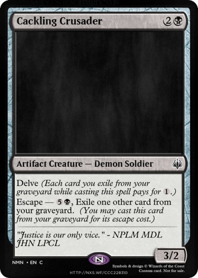MTGNexus - Cackling Crusader