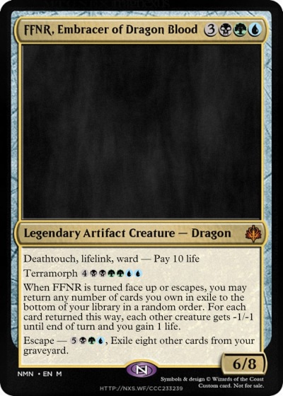 MTGNexus - FFNR, Embracer of Dragon Blood