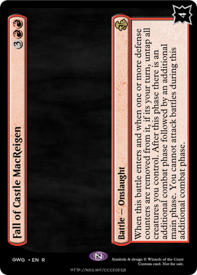 MTGNexus - Fall of Castle MacReigen