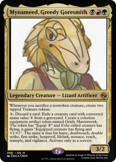 MTGNexus - Mynameed, Greedy Goresmith