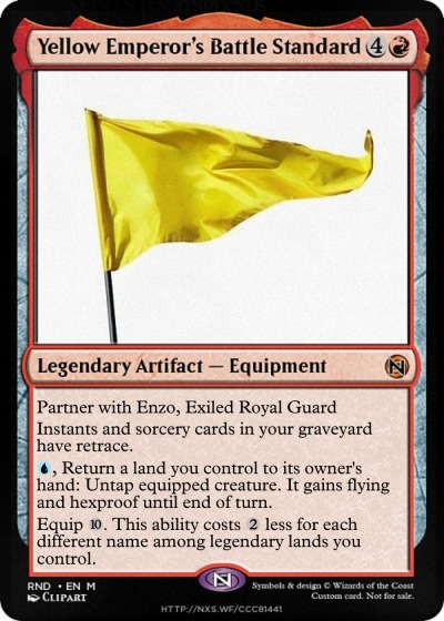 MTGNexus - Yellow Emperor's Battle Standard
