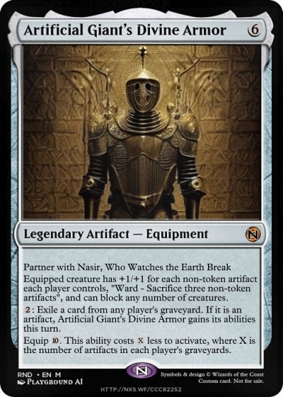MTGNexus - Artificial Giant's Divine Armor