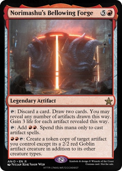 MTGNexus - Norimashu's Bellowing Forge
