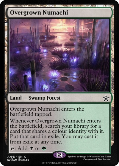 MTGNexus - Overgrown Numachi